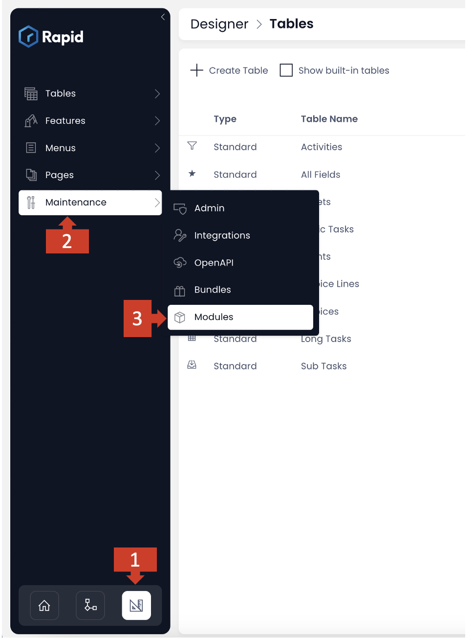 Modules | Rapid Platform Docs