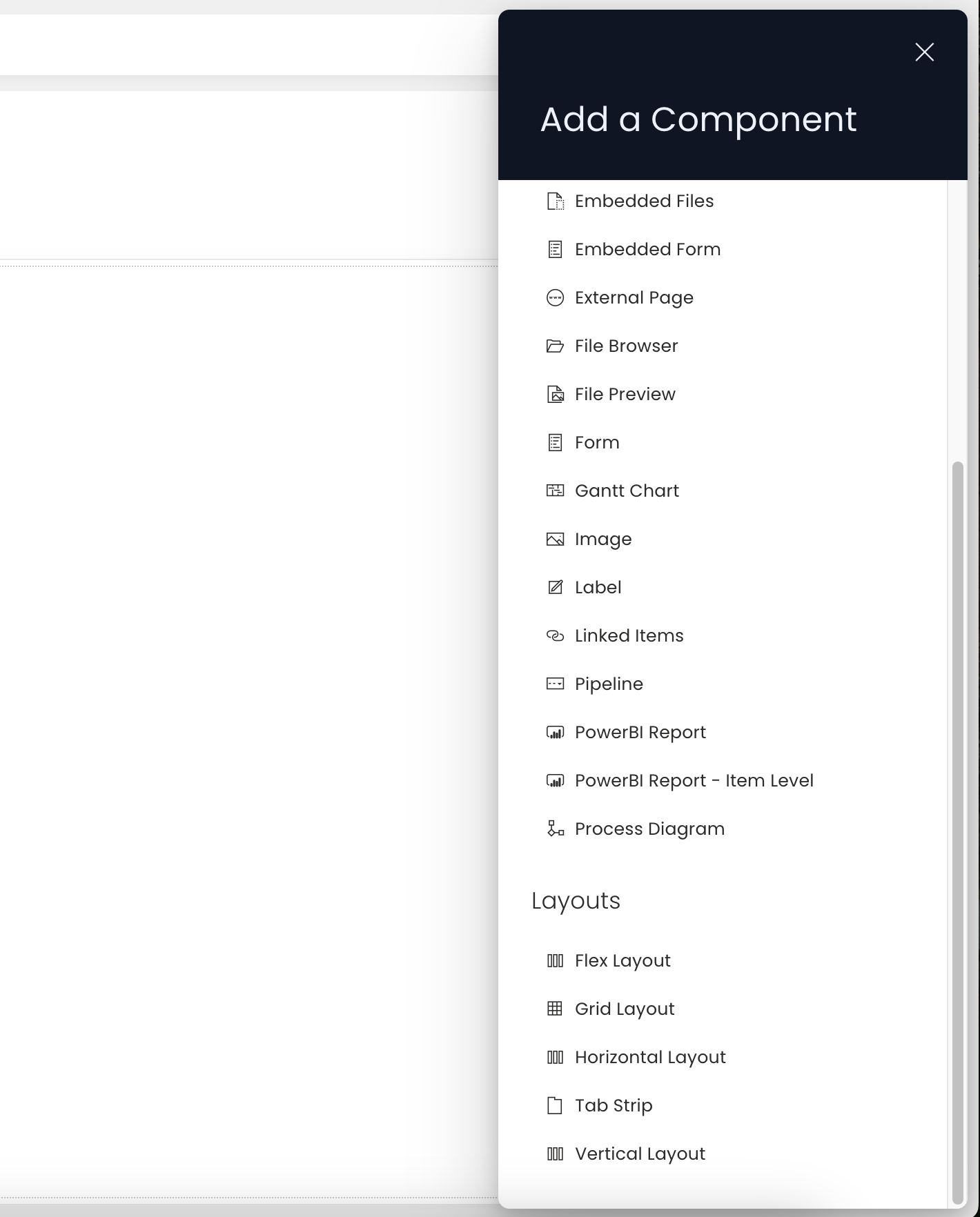 How to add a Layout to a Page | Rapid Platform Docs