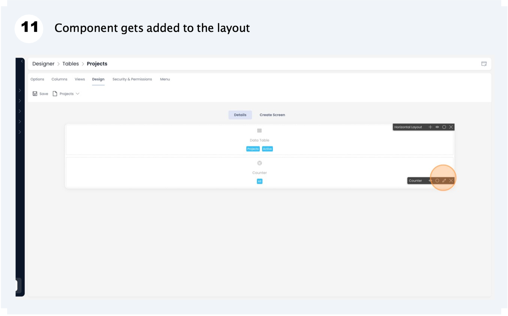 How to add a component to a Layout / Page | Rapid Platform Docs