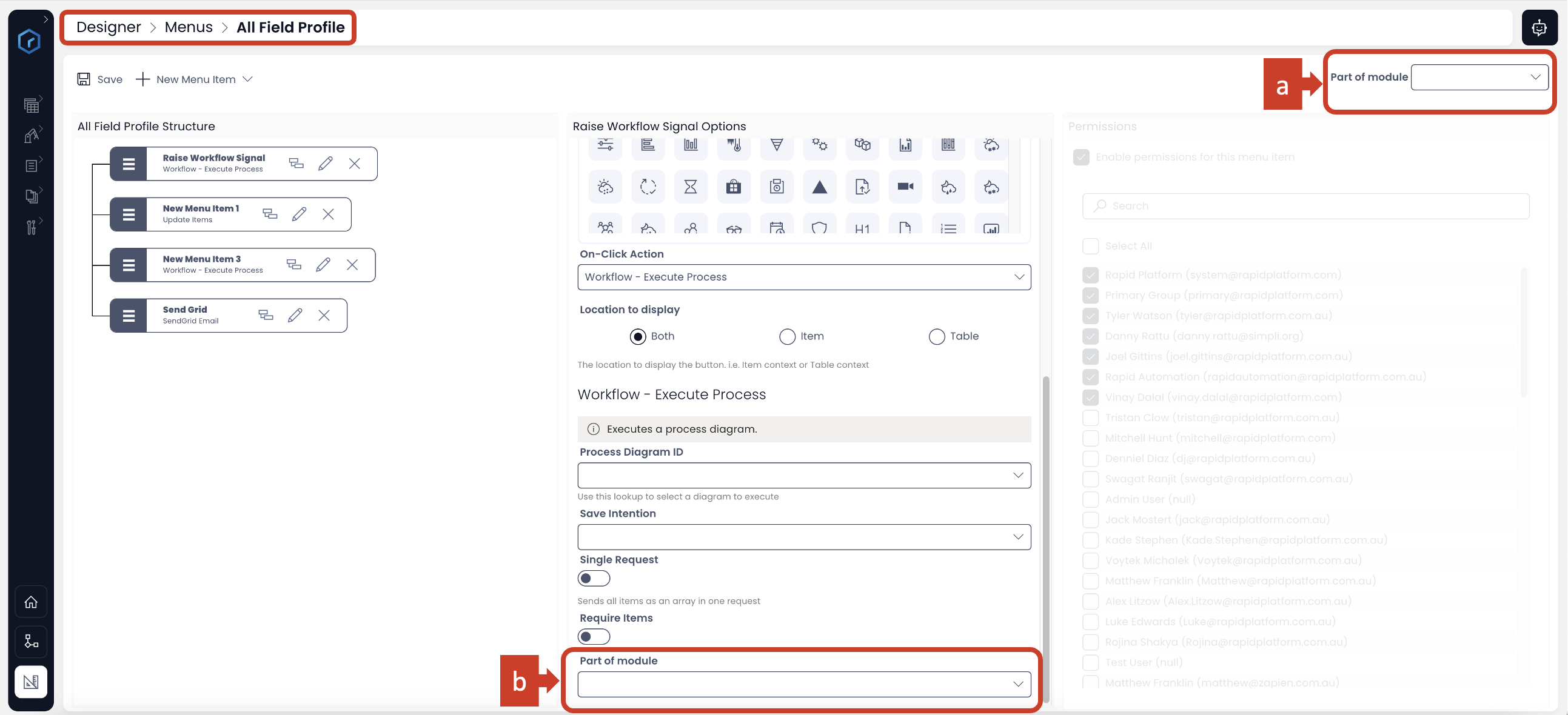 Modules | Rapid Platform Docs