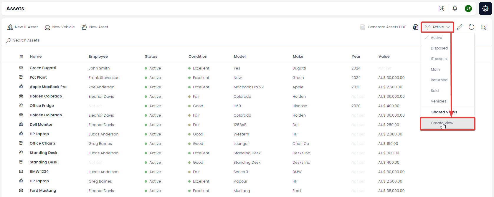 Creating a New View | Rapid Platform Docs