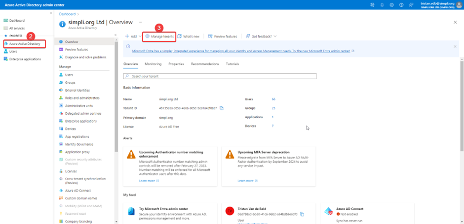 Setting up an Azure Tenant | Rapid Platform Docs