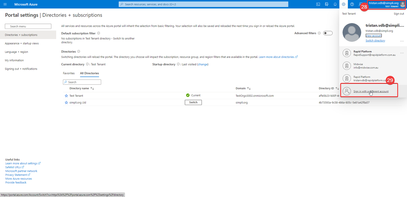 Setting up an Azure Tenant | Rapid Platform Docs