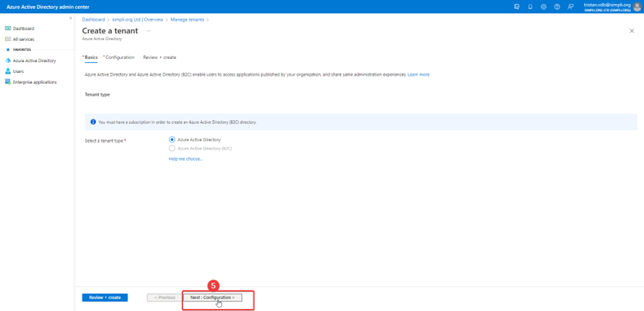 Setting up an Azure Tenant | Rapid Platform Docs
