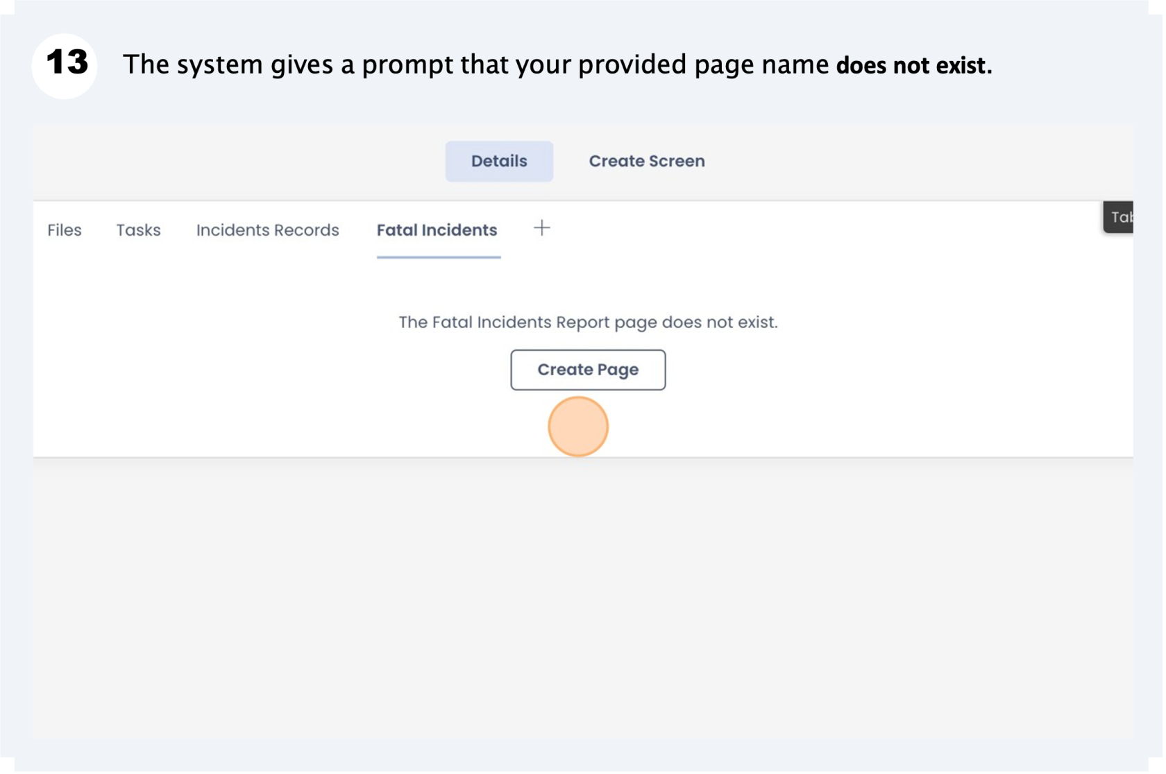 How to create a Page in Designer | Rapid Platform Docs