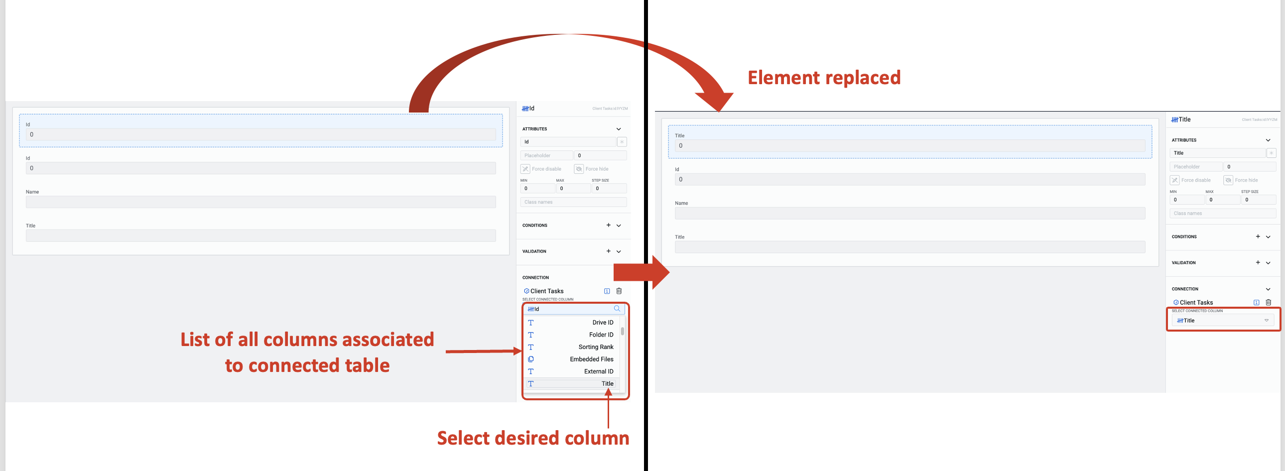 Connect to Data Tables | Rapid Platform Docs