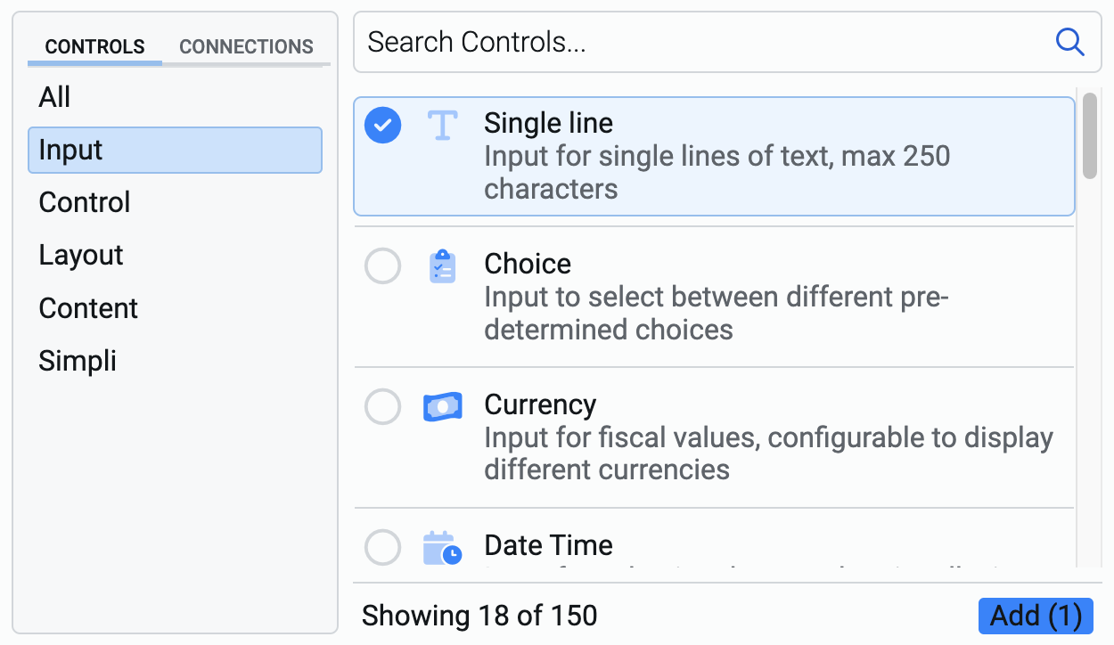 How to configure connection with data table? | Rapid Platform Docs
