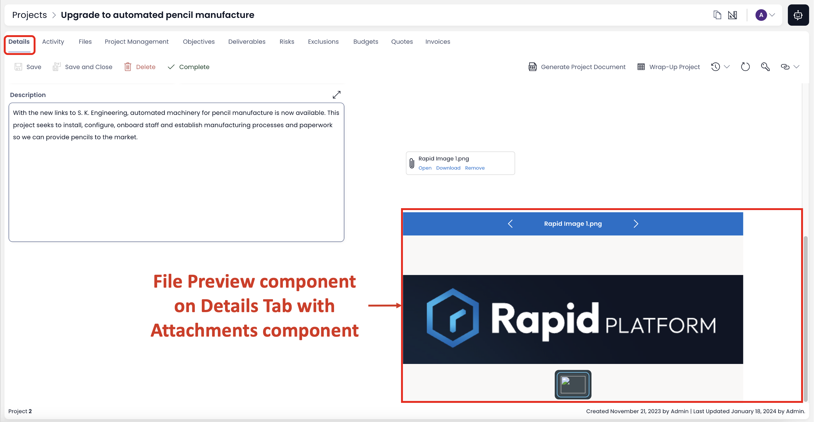 File Preview | Rapid Platform Docs