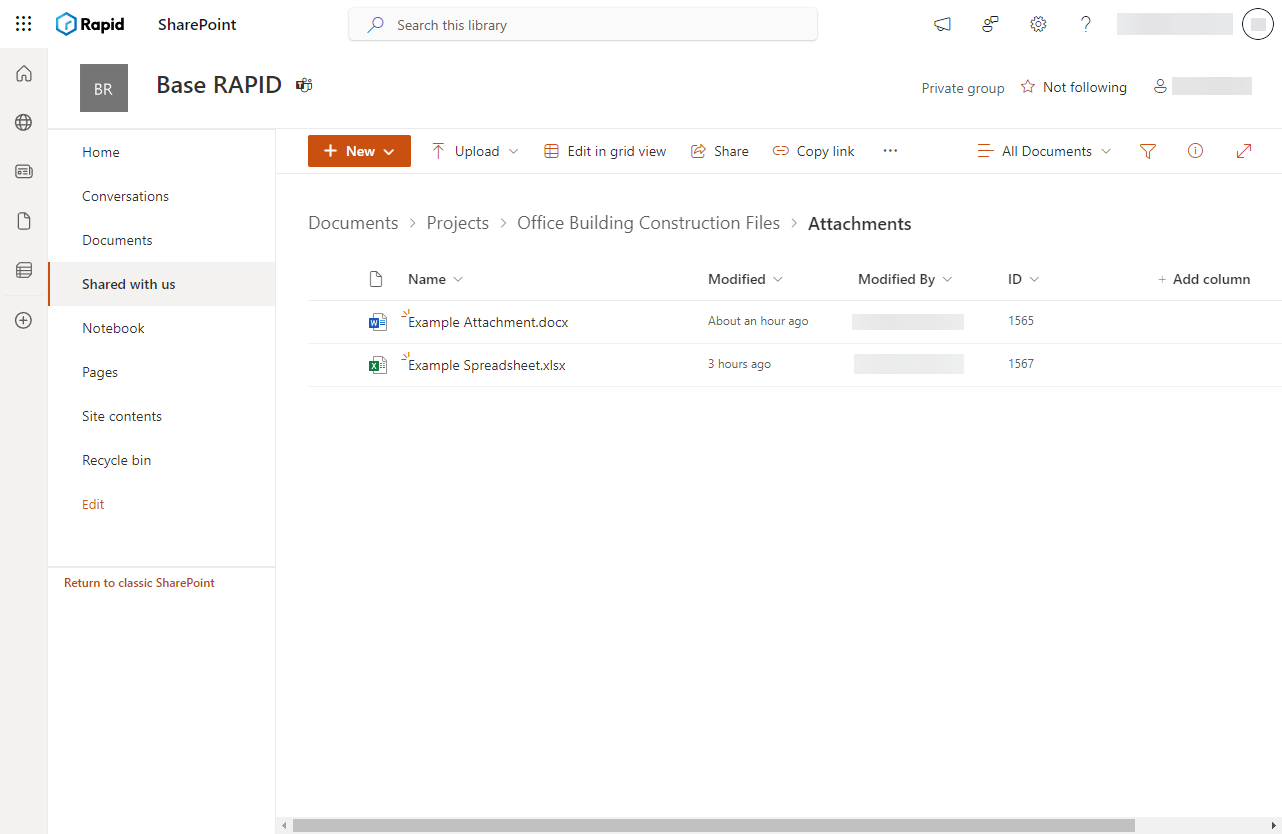 Command Bar | Rapid Platform Docs