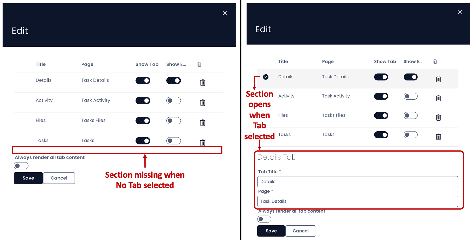 Available Layouts for Pages | Rapid Platform Docs