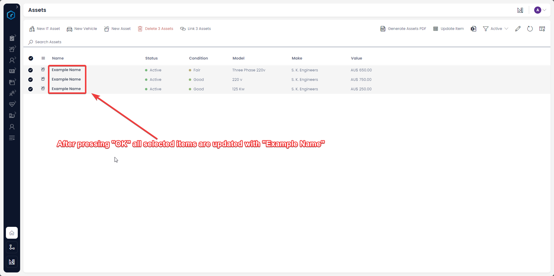 Menus | Rapid Platform Docs