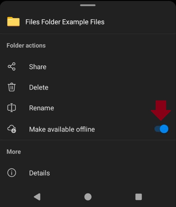 Managing files with OneDrive Mobile | Rapid Platform Docs