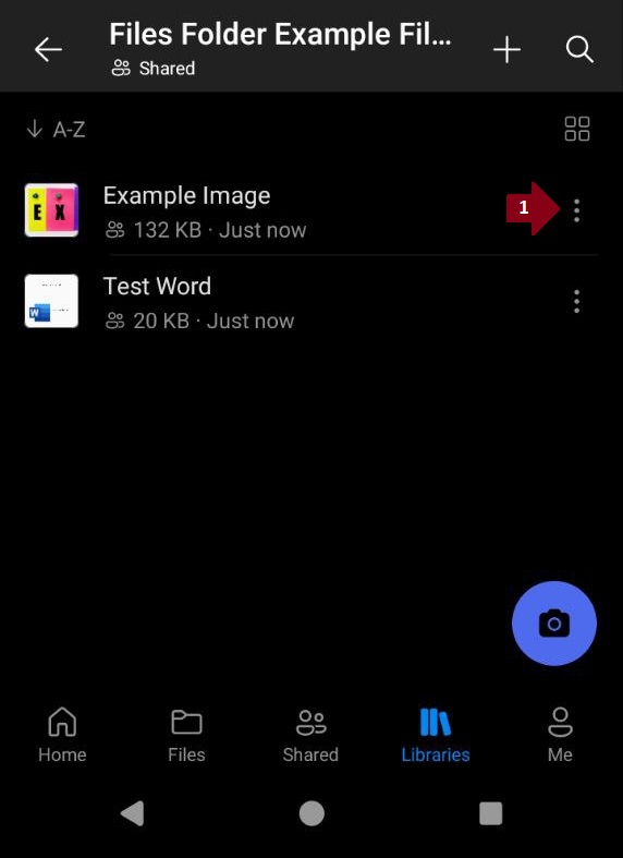Managing files with OneDrive Mobile | Rapid Platform Docs