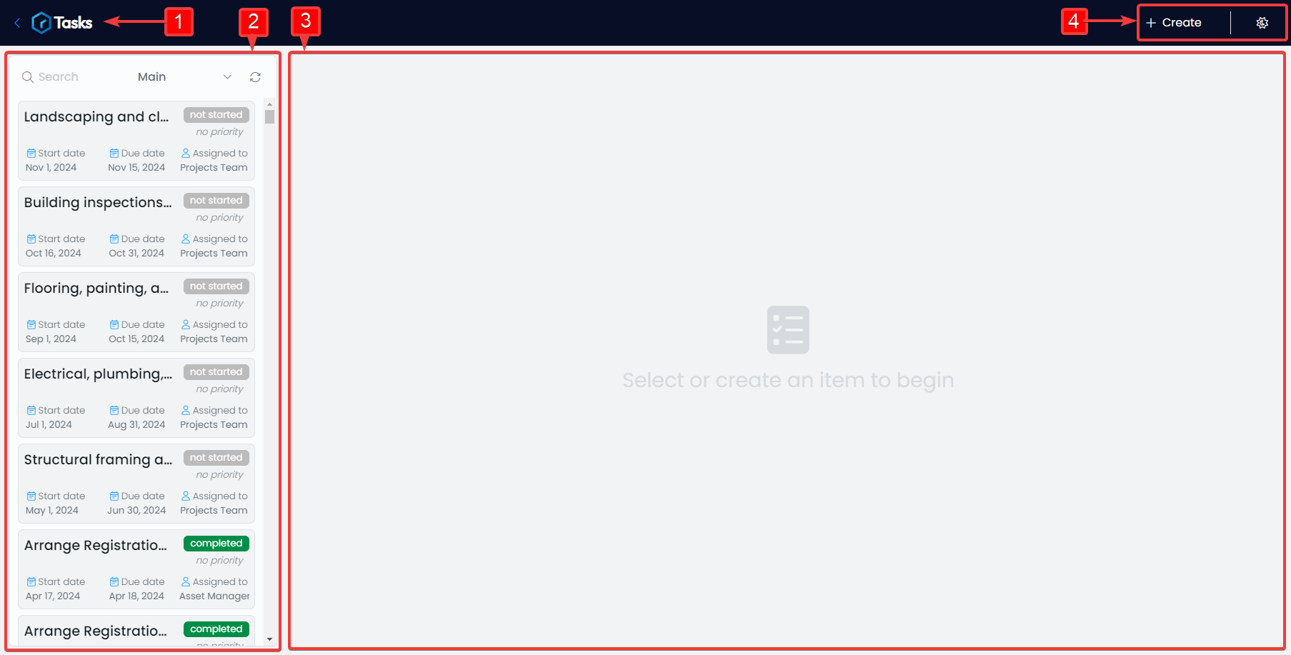 Tasks | Rapid Platform Docs